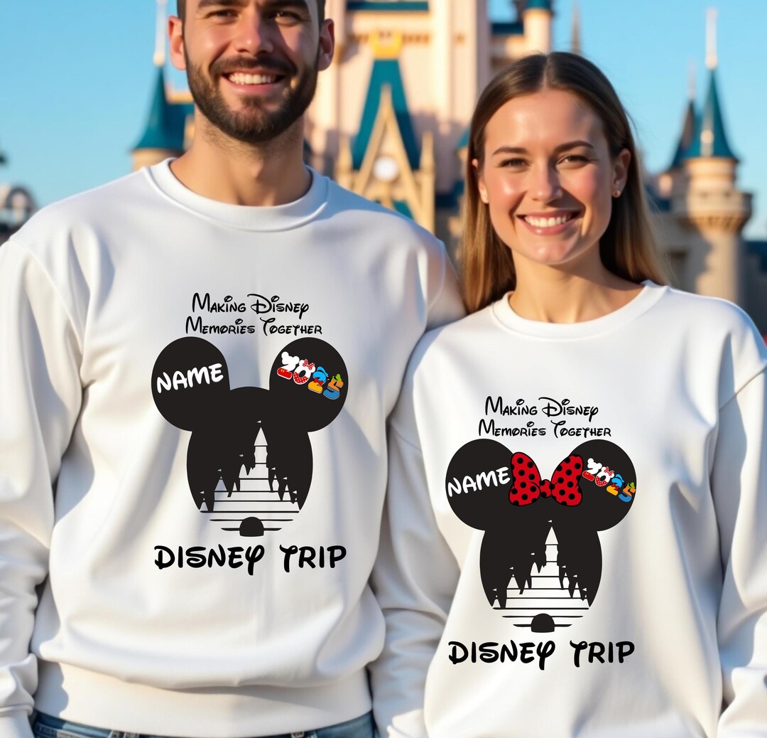 Personalized Disney Trip Sweatshirt 2025, Disneyland Jumper, Disney ...