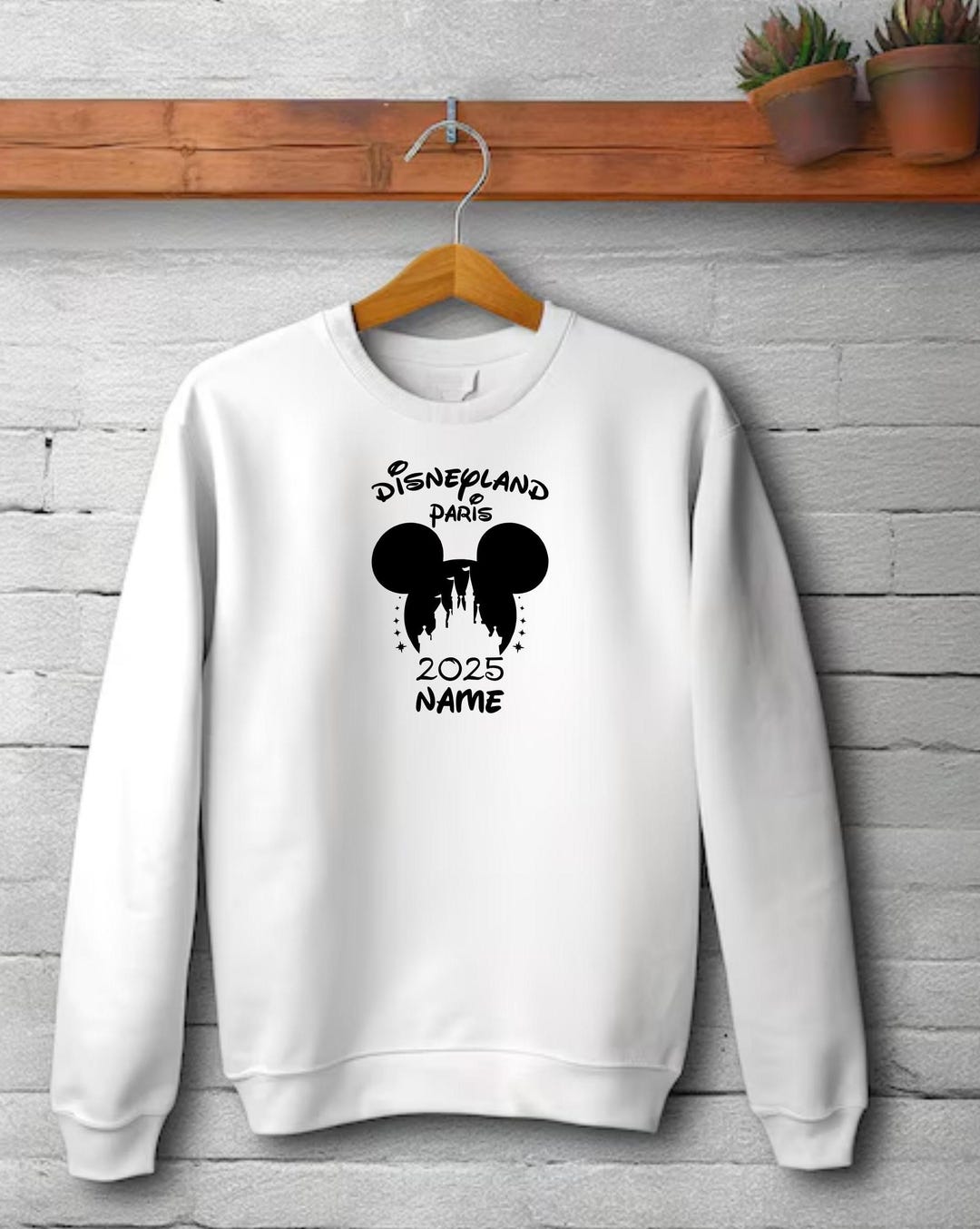 Personalized Disneyland Paris Mickey Mouse Trip Sweatshirt 2025 ...