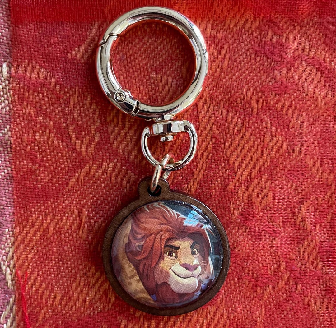 Simba "fighting Prince", Lion King Keychain - Disney Lorcana - Etsy