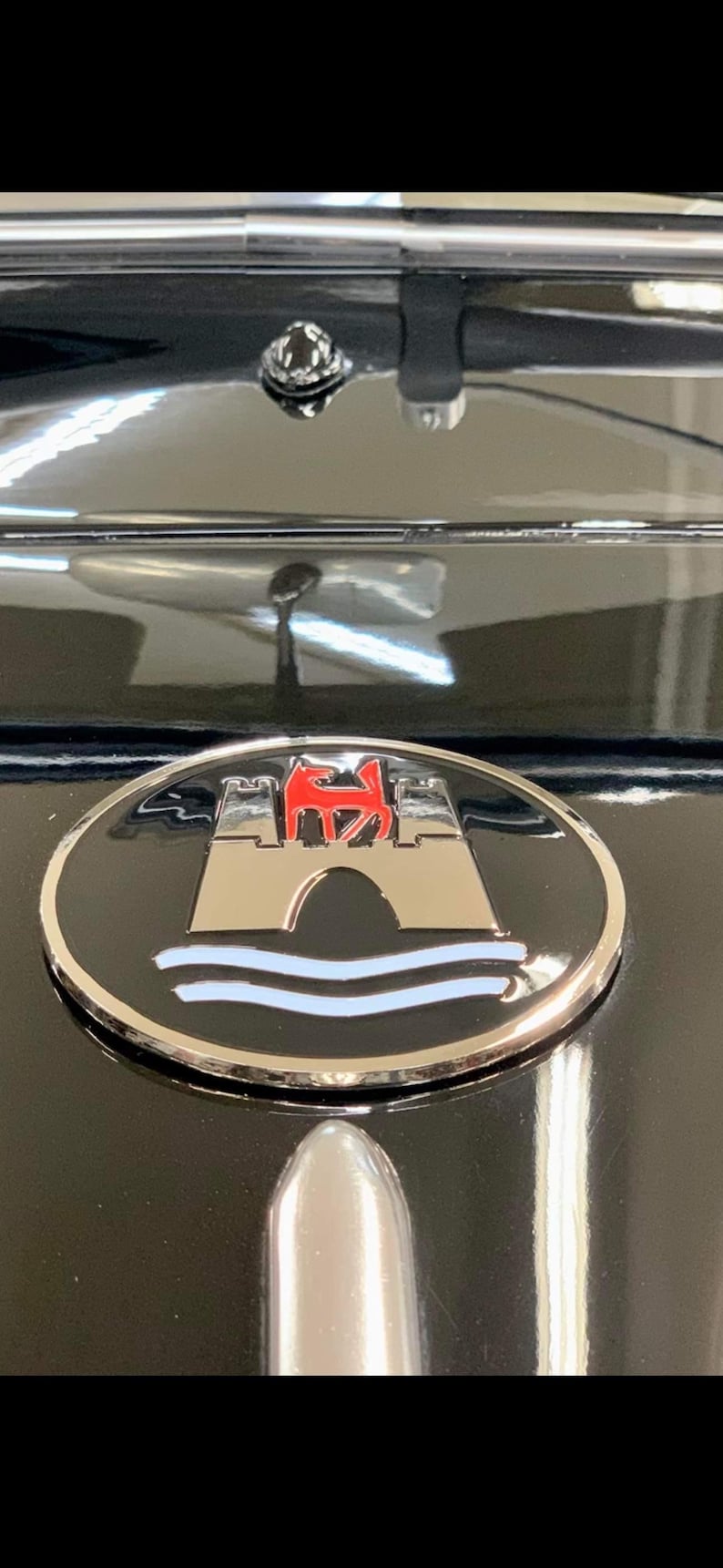 Vw Wolfsburg Beetle Front Hood Emblem 1961-1974 - Etsy