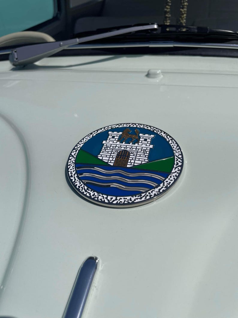 Vw Wolfsburg Beetle Front Hood Emblem 1961-1974 - Etsy