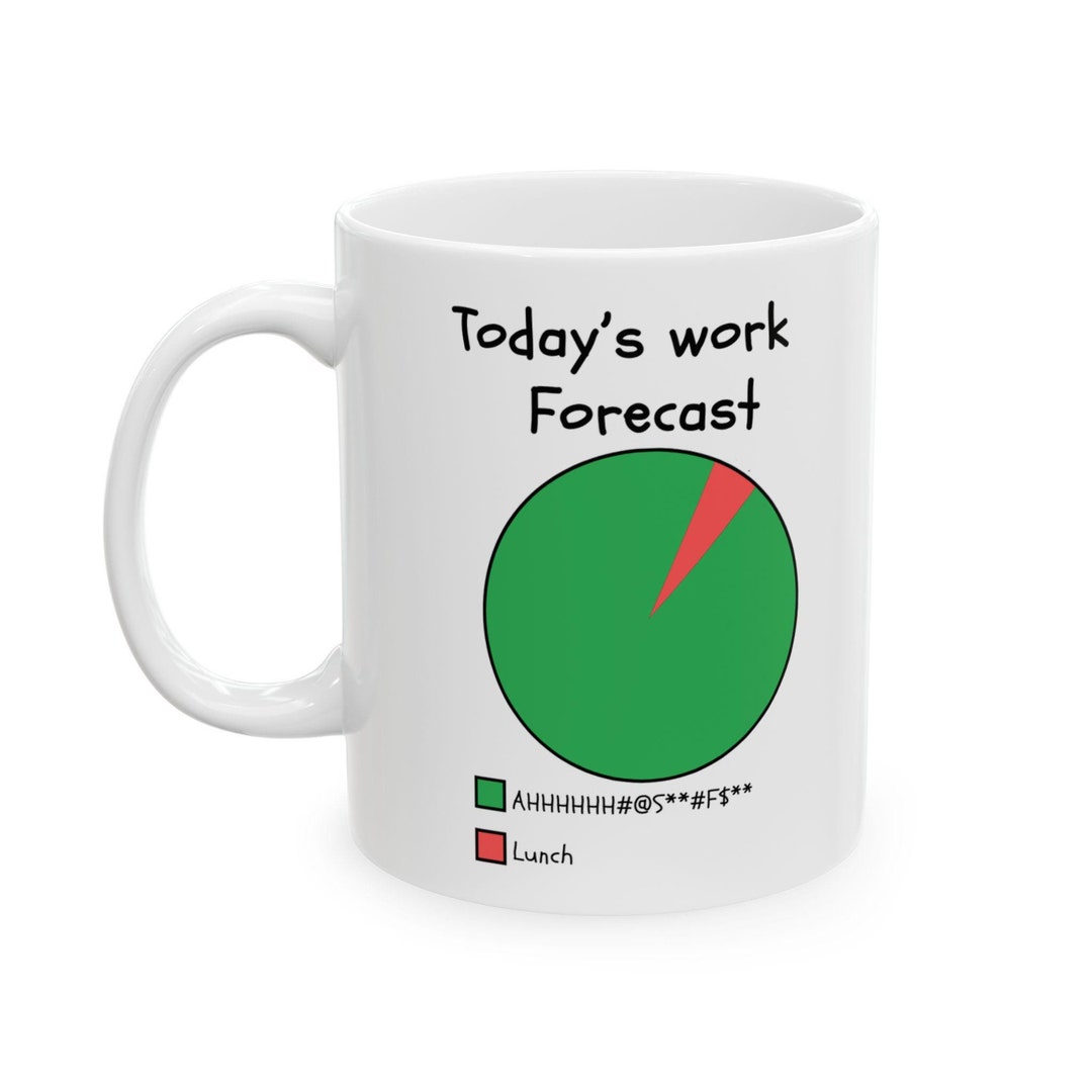 Work Forecast Coffee Mug - Etsy
