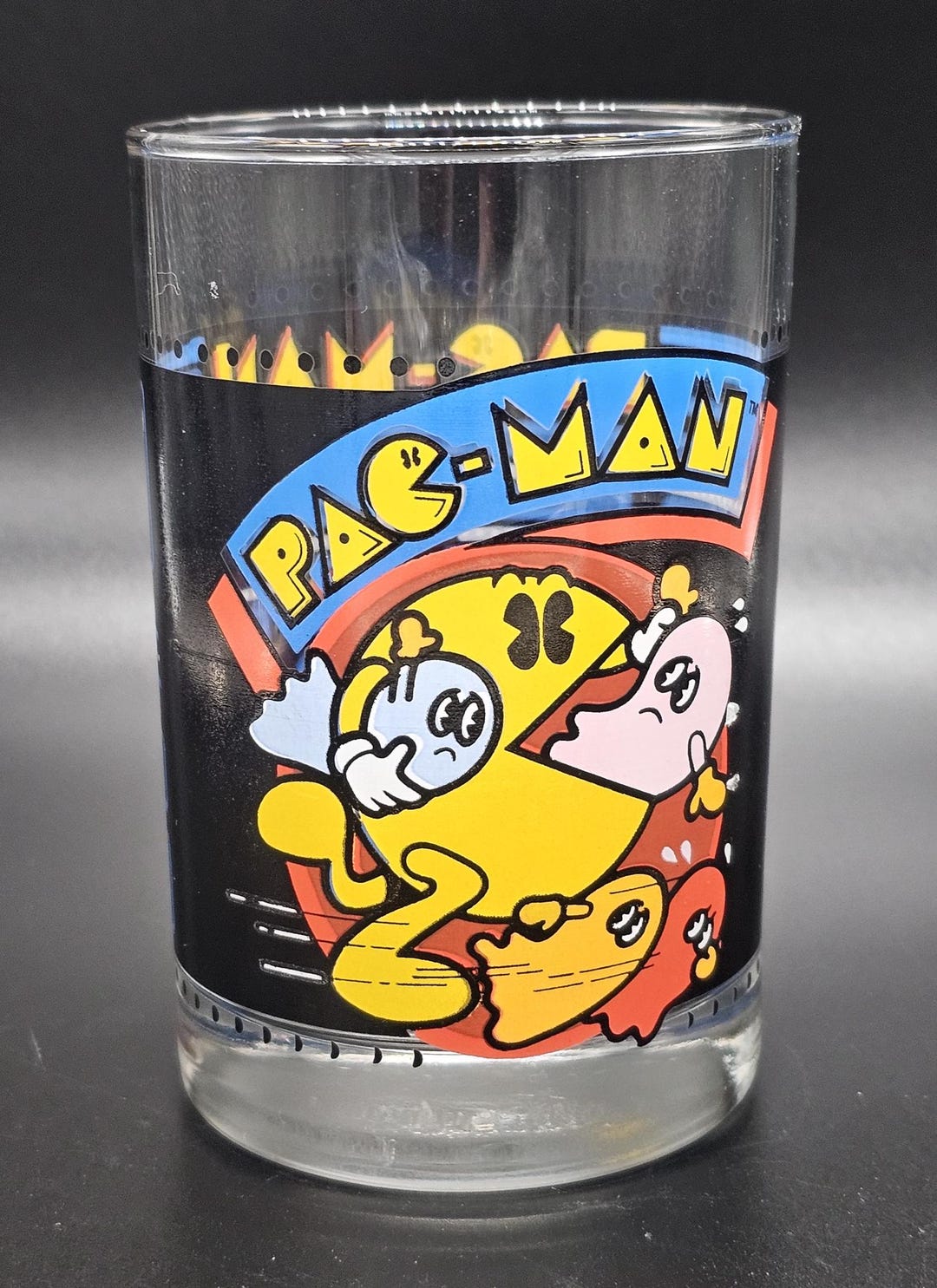 Pac-man 1980's Vintage Arby's Glass - Etsy