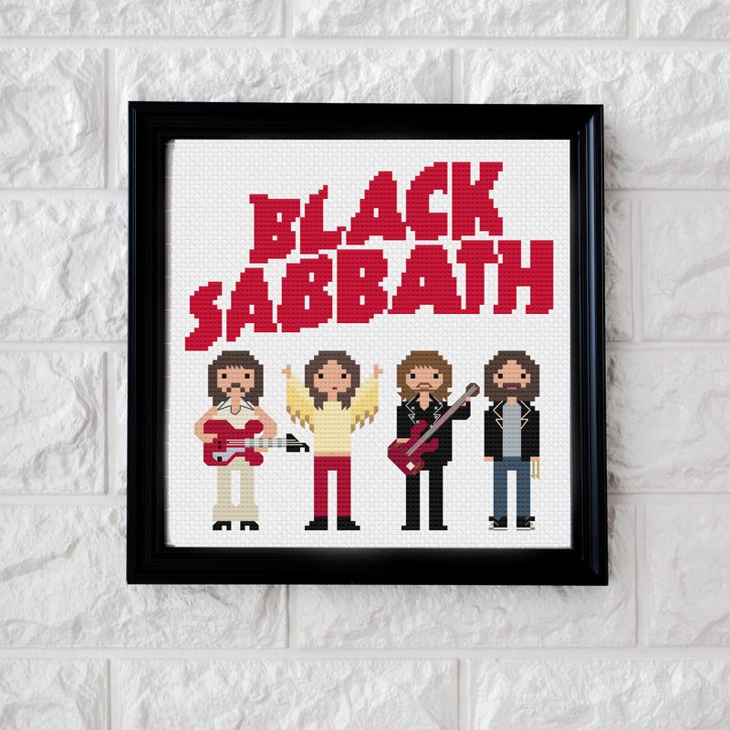 Ozzy Osbourne Cross - Etsy