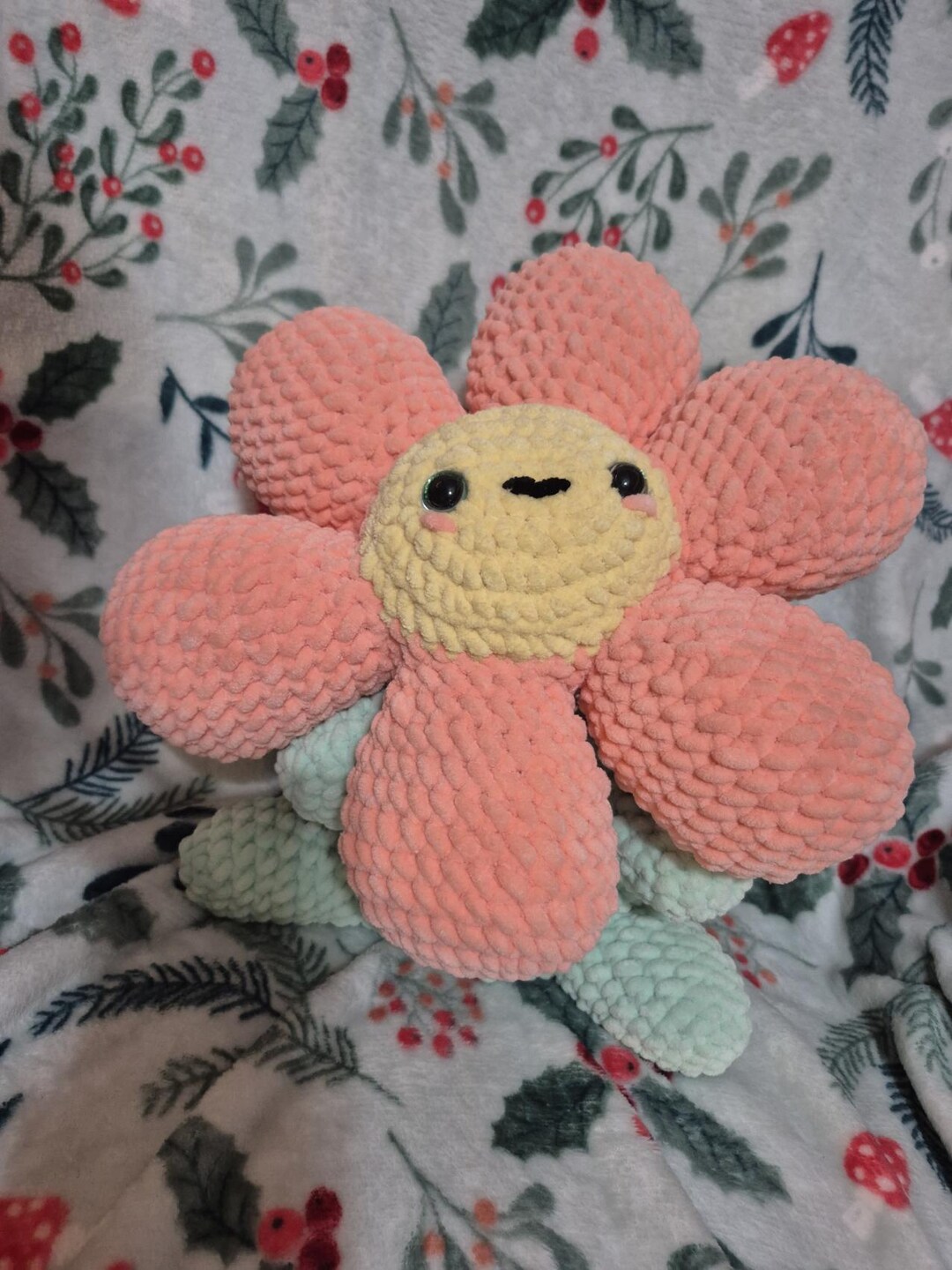 Lazy Daisy, Crochet Flower Stuffed Animal, Amigurumi - Etsy