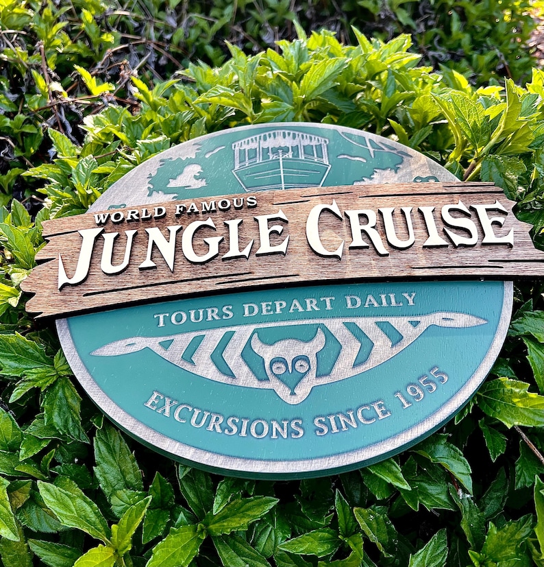 Jungle Cruise Inspired Ride Sign - Etsy