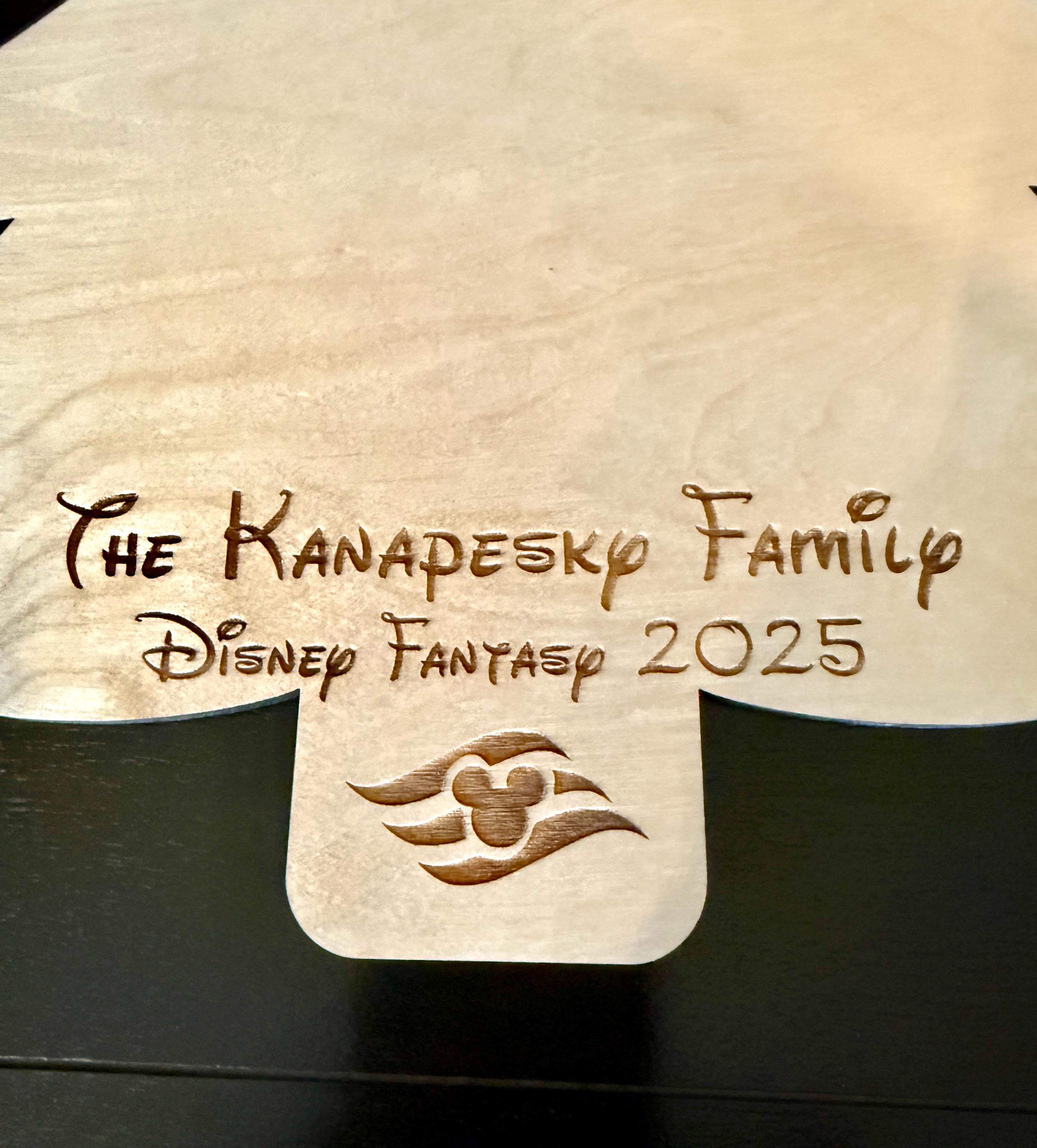 Disney Christmas Autograph Board, Personalized Family Keepsake, Disney ...