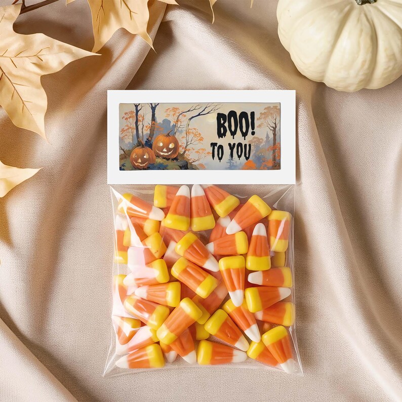 Vintage Halloween Printable Labels With Owls Pumpkins and Crows | Fall ...