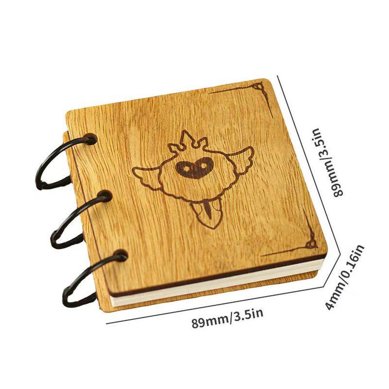 Handcrafted Hollow Knight Journal - Mini Travelers Notebooks - Engraved ...