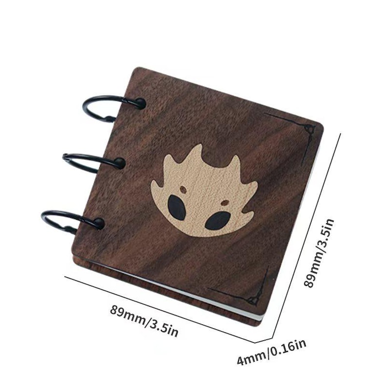 Handcrafted Hollow Knight Journal - Mini Travelers Notebooks - Engraved ...