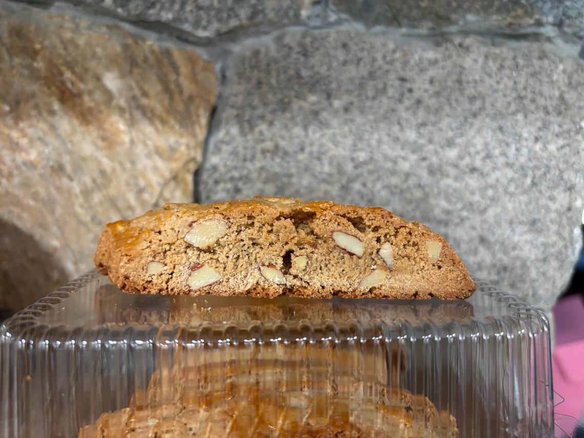 Crunchy Almond Biscotti: Italian Cookies - Etsy
