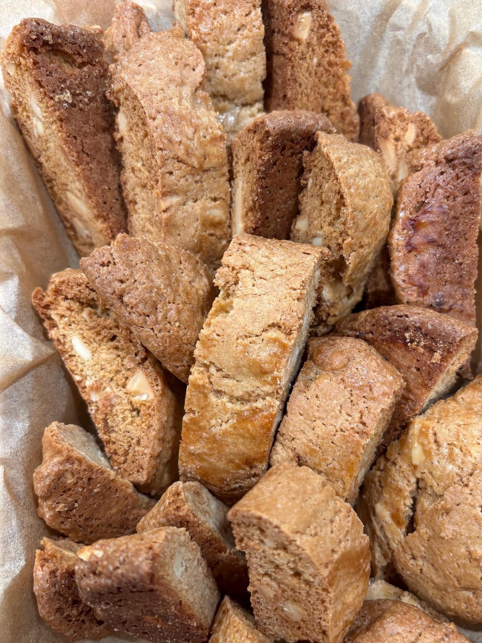 Crunchy Almond Biscotti: Italian Cookies - Etsy