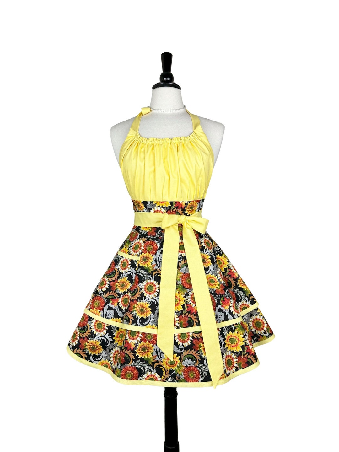 Floral Womens Sexy Apron - Personalized Best Friend Gift - Cute Apron ...