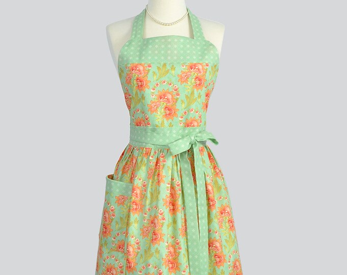 Womens Bib Full Apron Personalize Or Monogram This Classic Womens