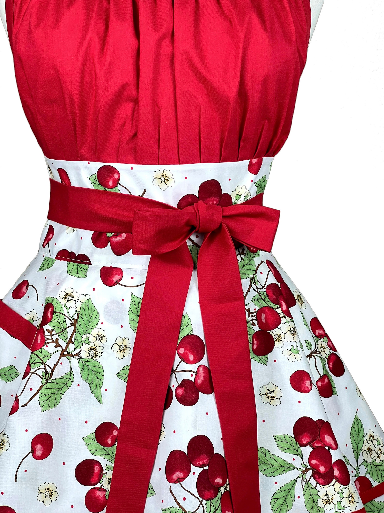 Womens Cherry Apron Custom Personalized Sexy Apron for - Etsy