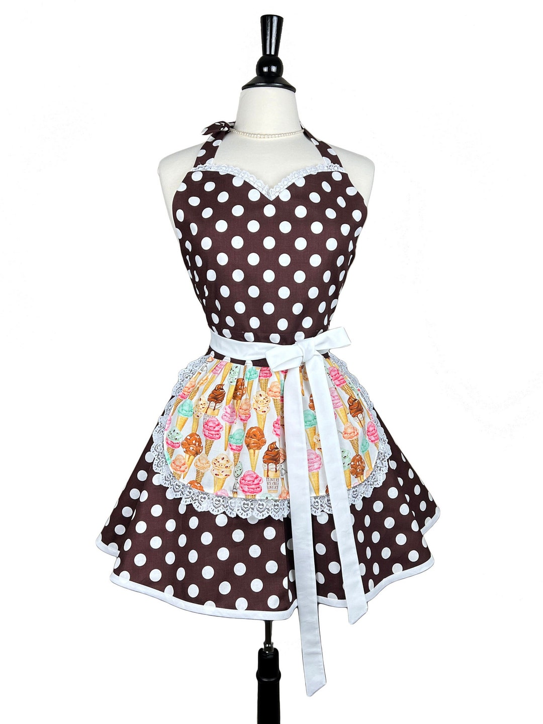 Womens Sexy Cooking Apron - Personalized Gift for Girlfriend - Cute ...