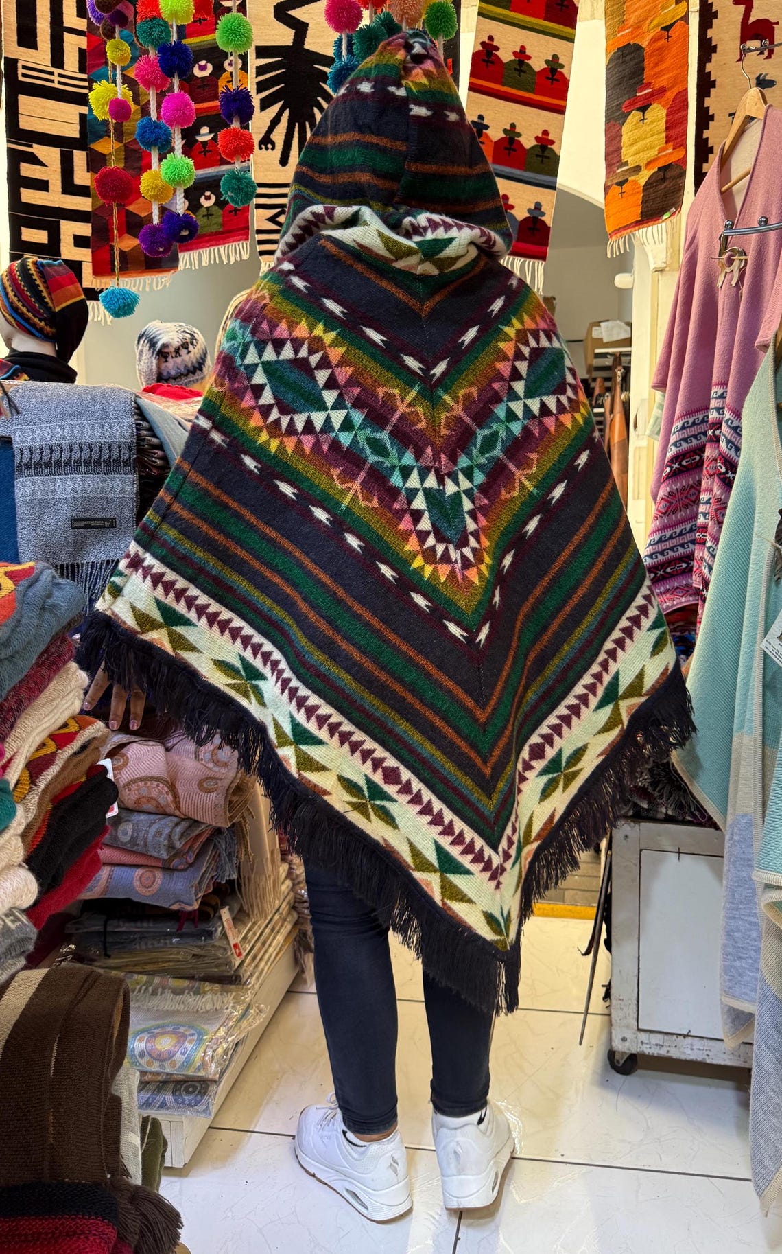 Peruvian Alpaca Poncho (ethnic-style Shawl) - Etsy