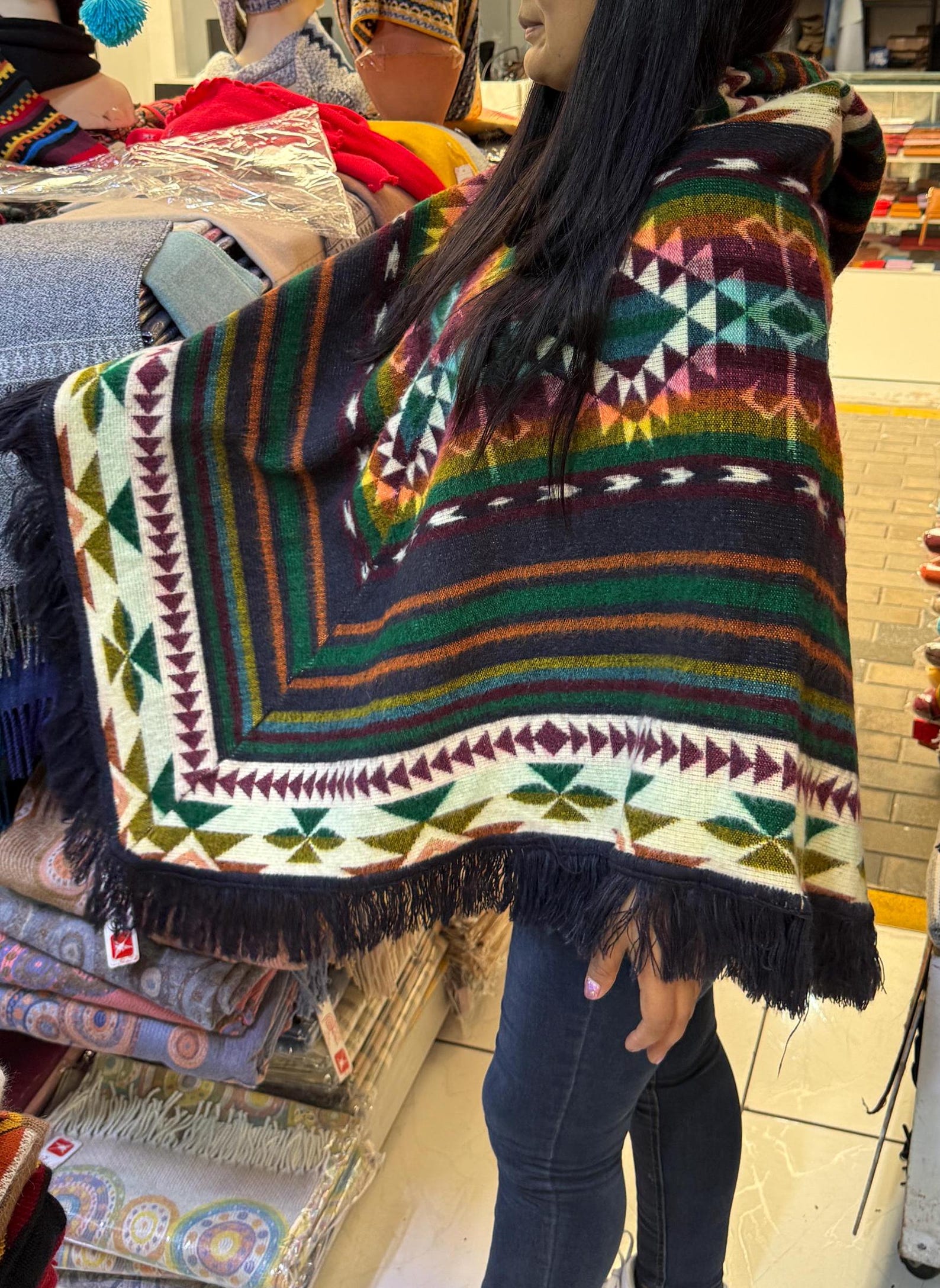 Peruvian Alpaca Poncho (ethnic-style Shawl) - Etsy