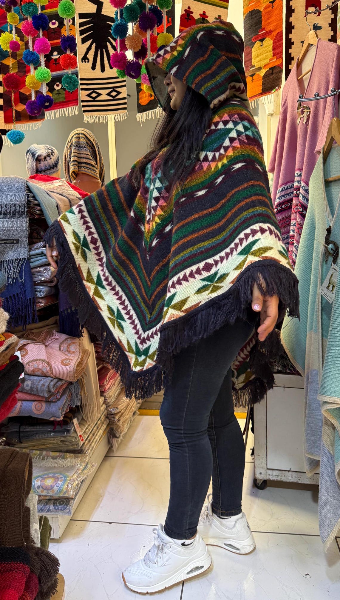 Peruvian Alpaca Poncho (ethnic-style Shawl) - Etsy
