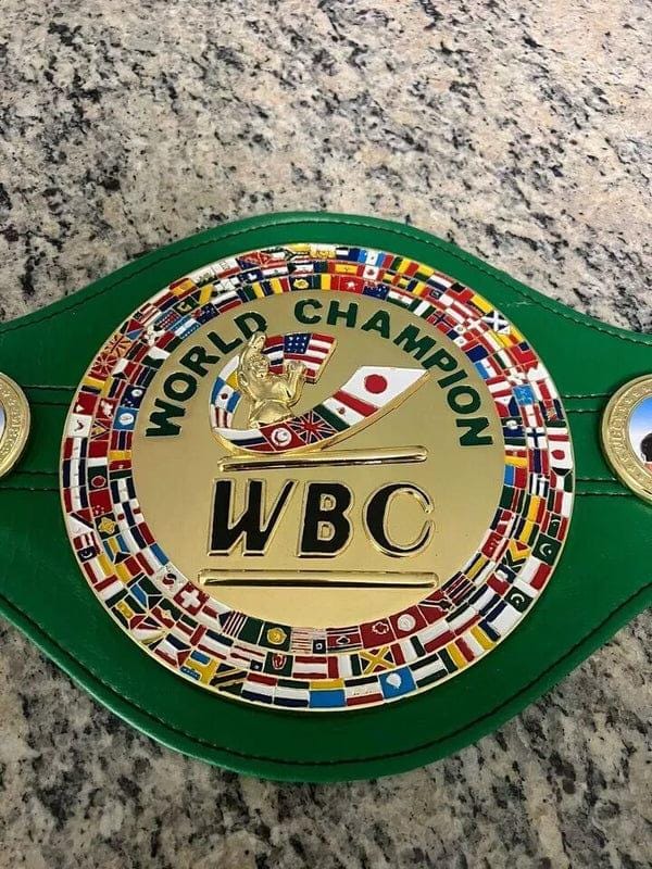 WBC World Boxing Championship Title Belt Heavyweight 4mm Brass Metal ...