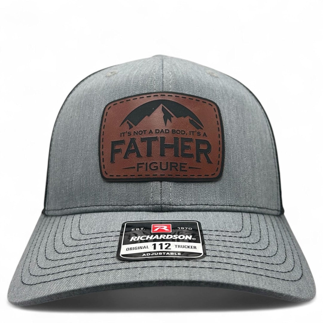 Father Figure Hat Engraved Patch Cap for Dad - Etsy