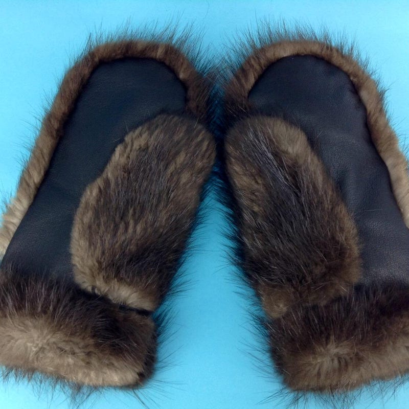 Animal Mittens - Etsy