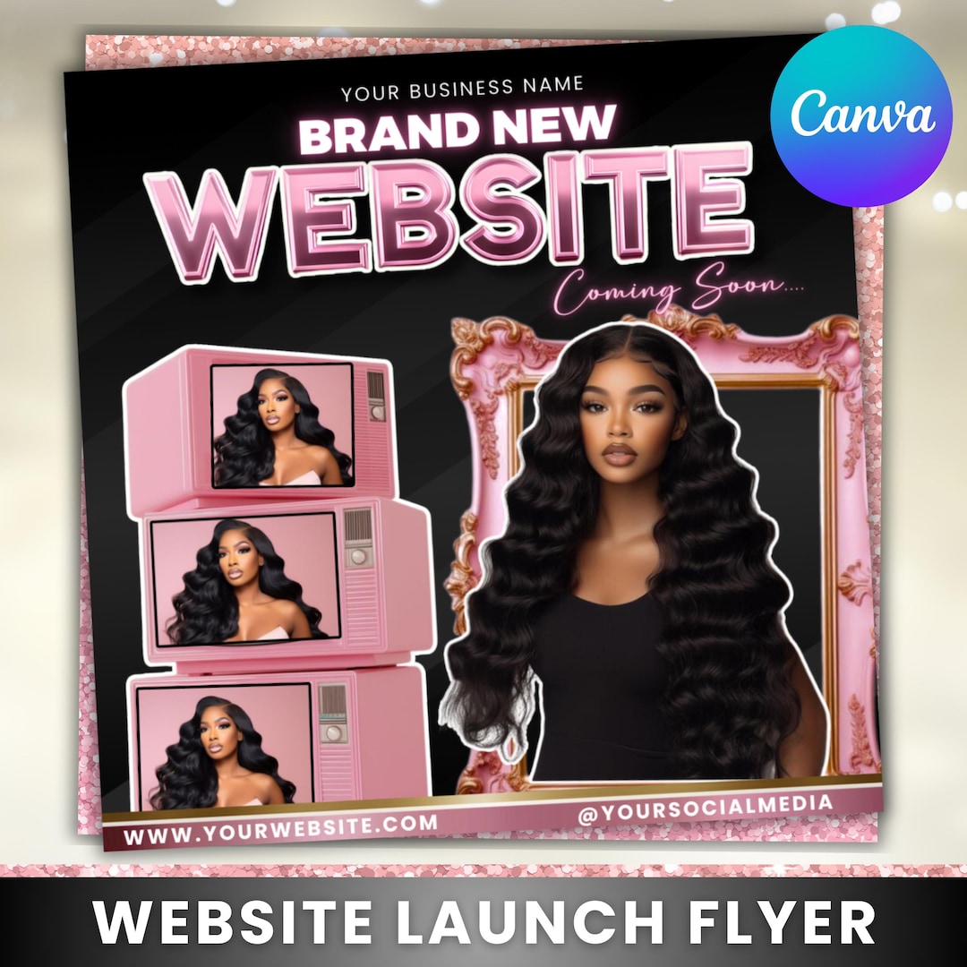 Website Launch Flyer, New Website Launch Flyer, Grand Opening Flyer ...