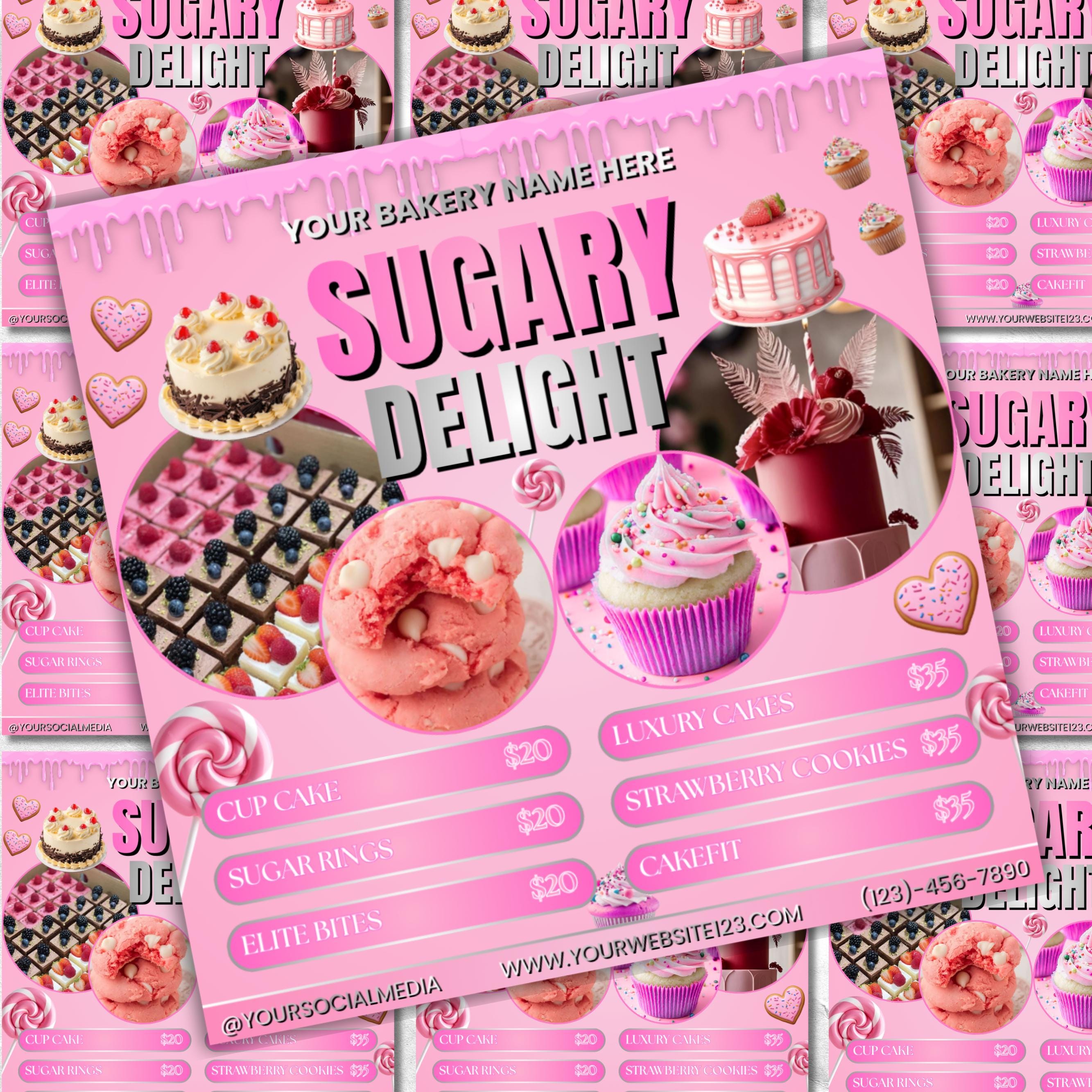 Bake Sale Flyer, Bakery Flyer, Bake Shop Flyer, Sweet Treats Flyer ...