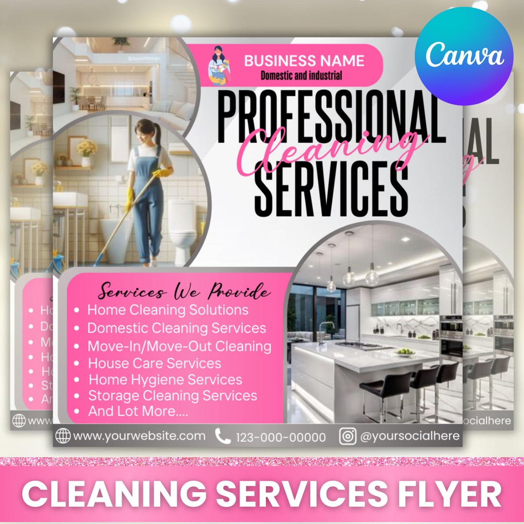 Cleaning Services Flyer, Cleaning Flyer, Cleaning Advertisement Flyer ...