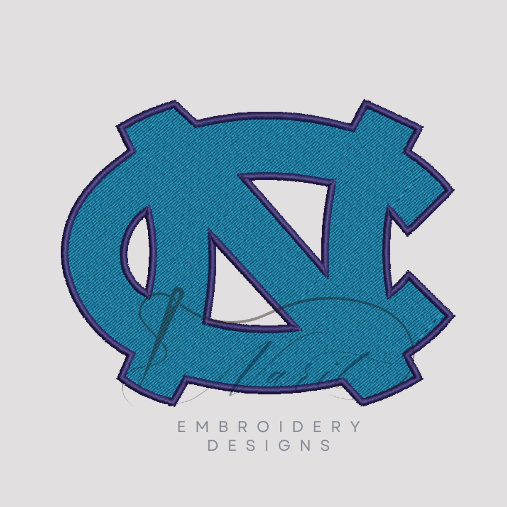 N_C Text Embroidery Designs - Digital Download for Machine Embroidery ...