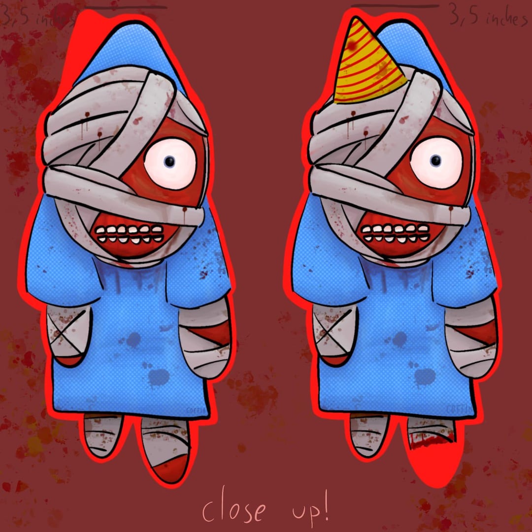 Curly Mouthwashing Keychain 3.5 Inches - Etsy UK