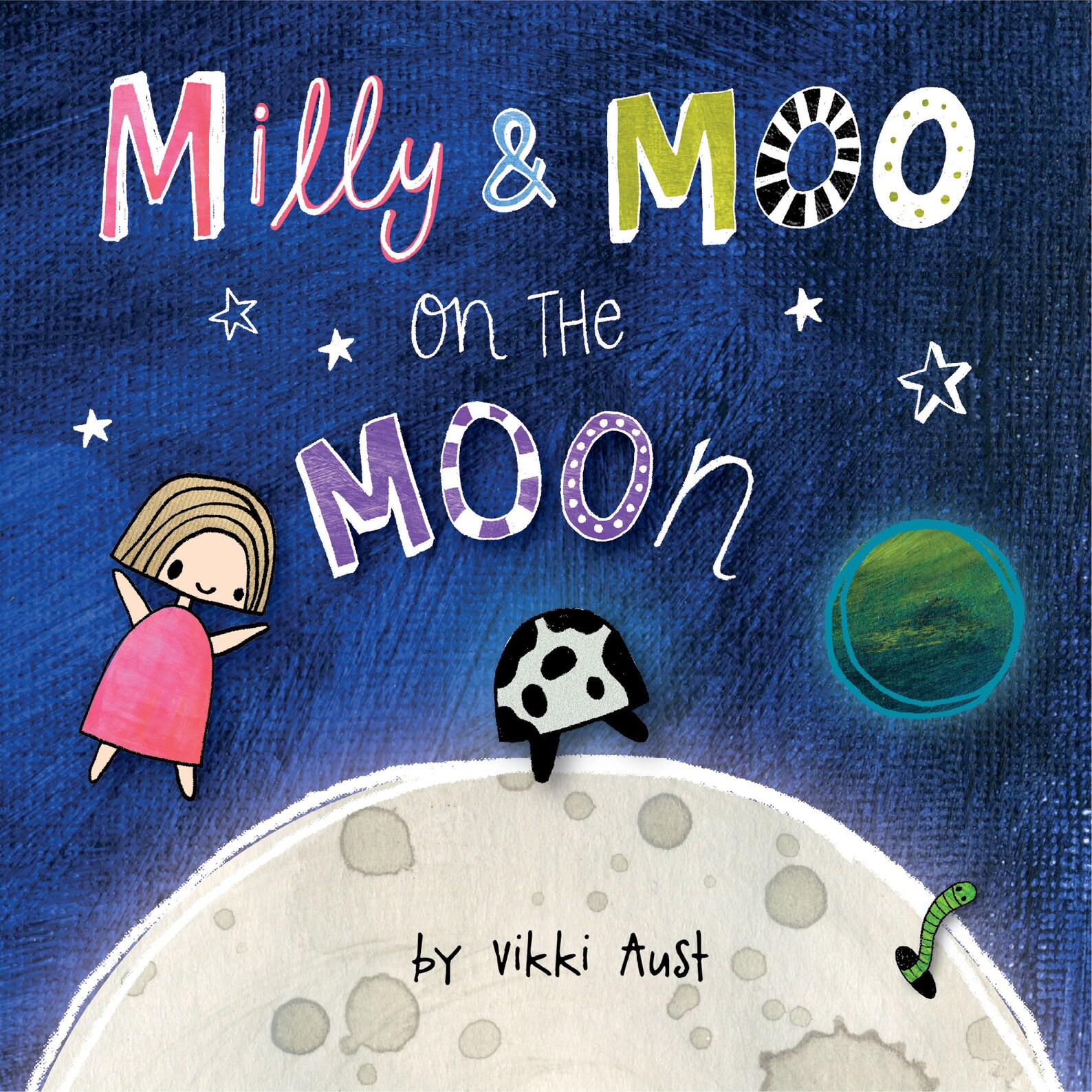 Milly and Moo on the Moon Children's Picture Book - Etsy