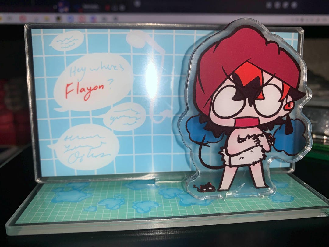 Shower Mini Standee flayon Flash - Etsy