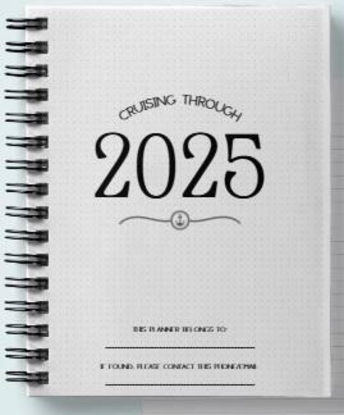 2025 Nautical Bullet Journal - 2025 Nautical Calendar - Digital Planner ...