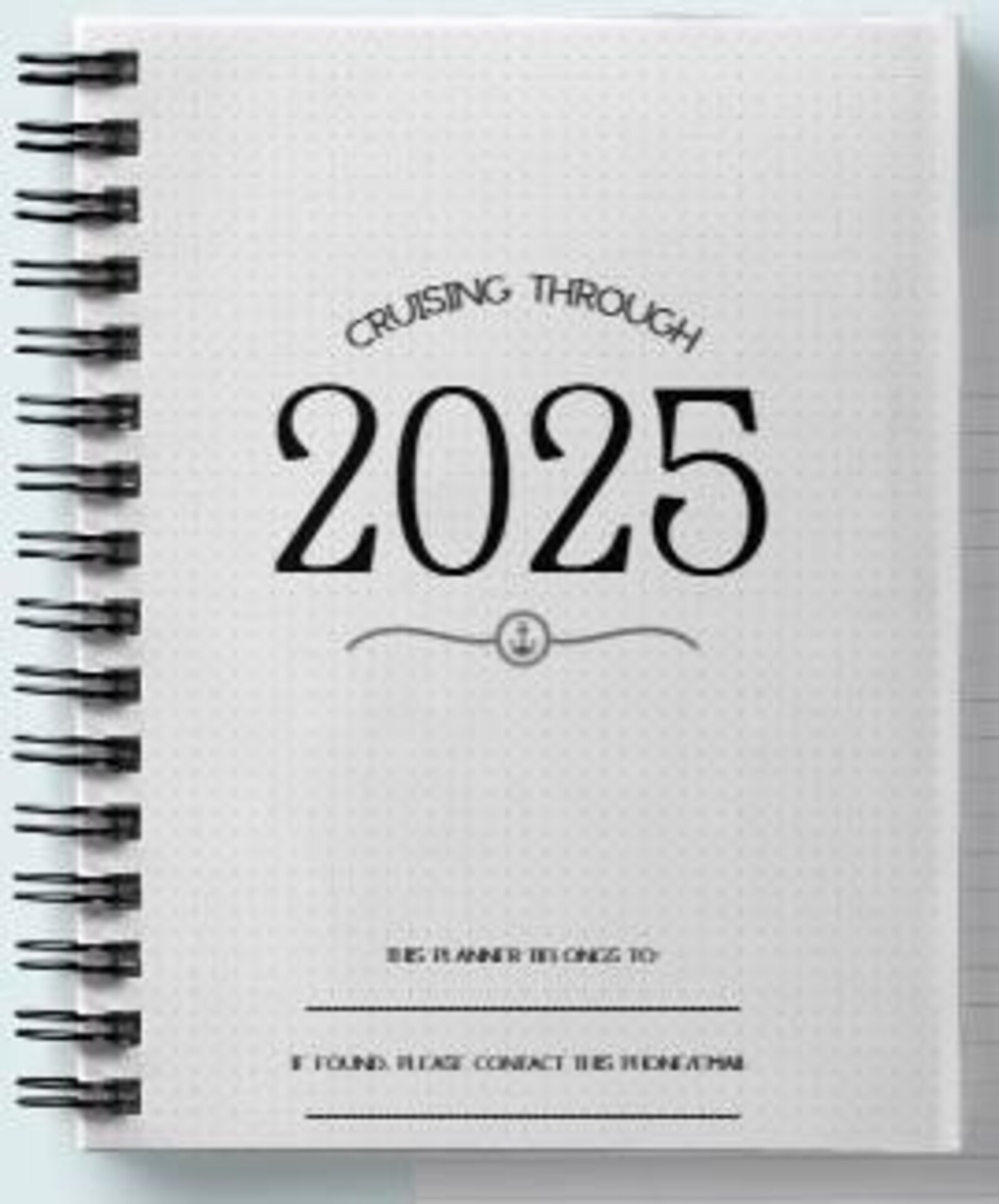 2025 Nautical Bullet Journal - 2025 Nautical Calendar - Digital Planner ...