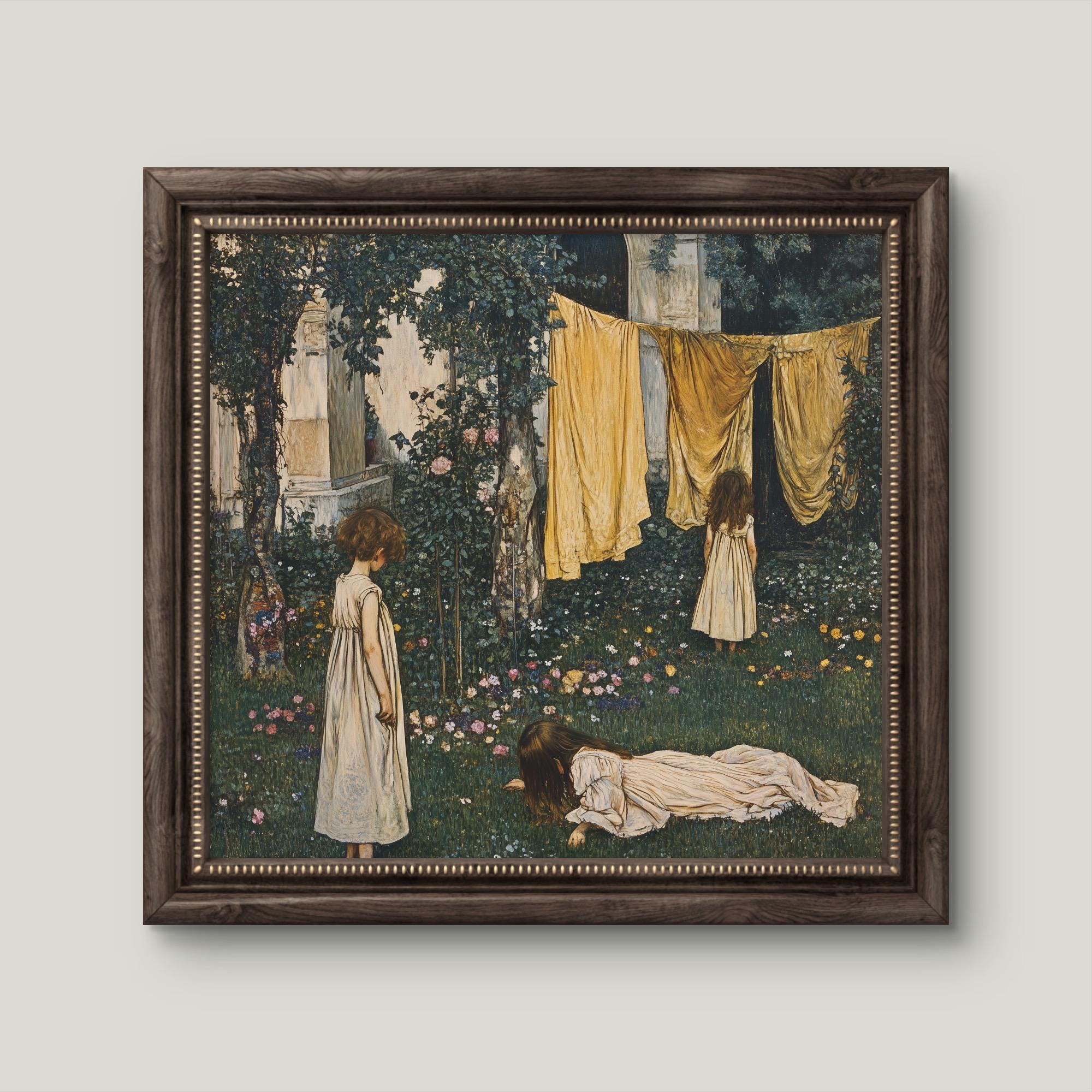 Pockets Full of Posies Fine Art Print, Ember Henderson, Myth Oil ...