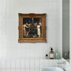 Yule Celebrating Fine Art Print, Ember Henderson, Myth Oil Painting ...