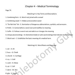 My Answers to Phlebotomy Essentials Workbook 8th Edition - Etsy