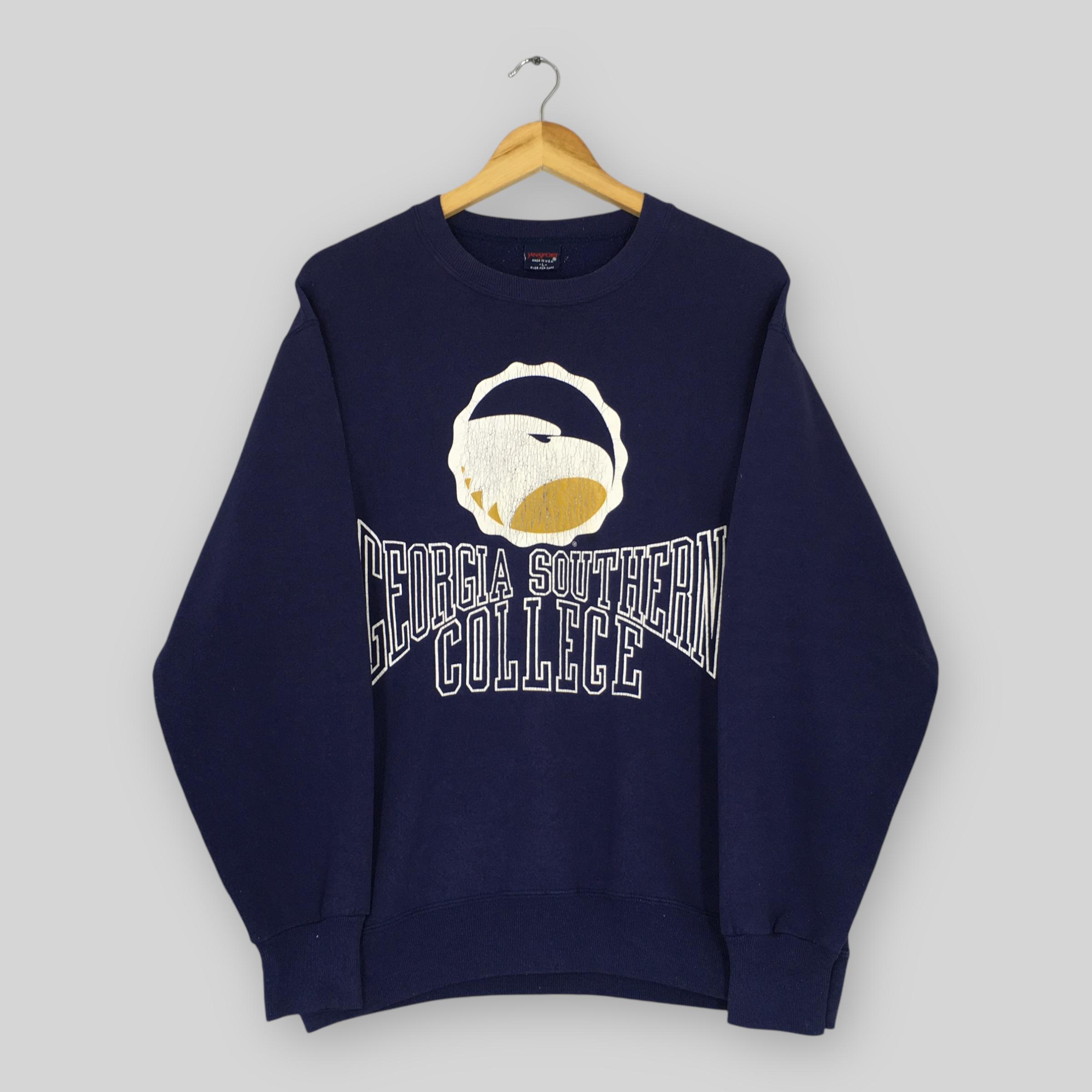 Vintage 90s Georgia Southern University Sweatshirt Large Jansport ...