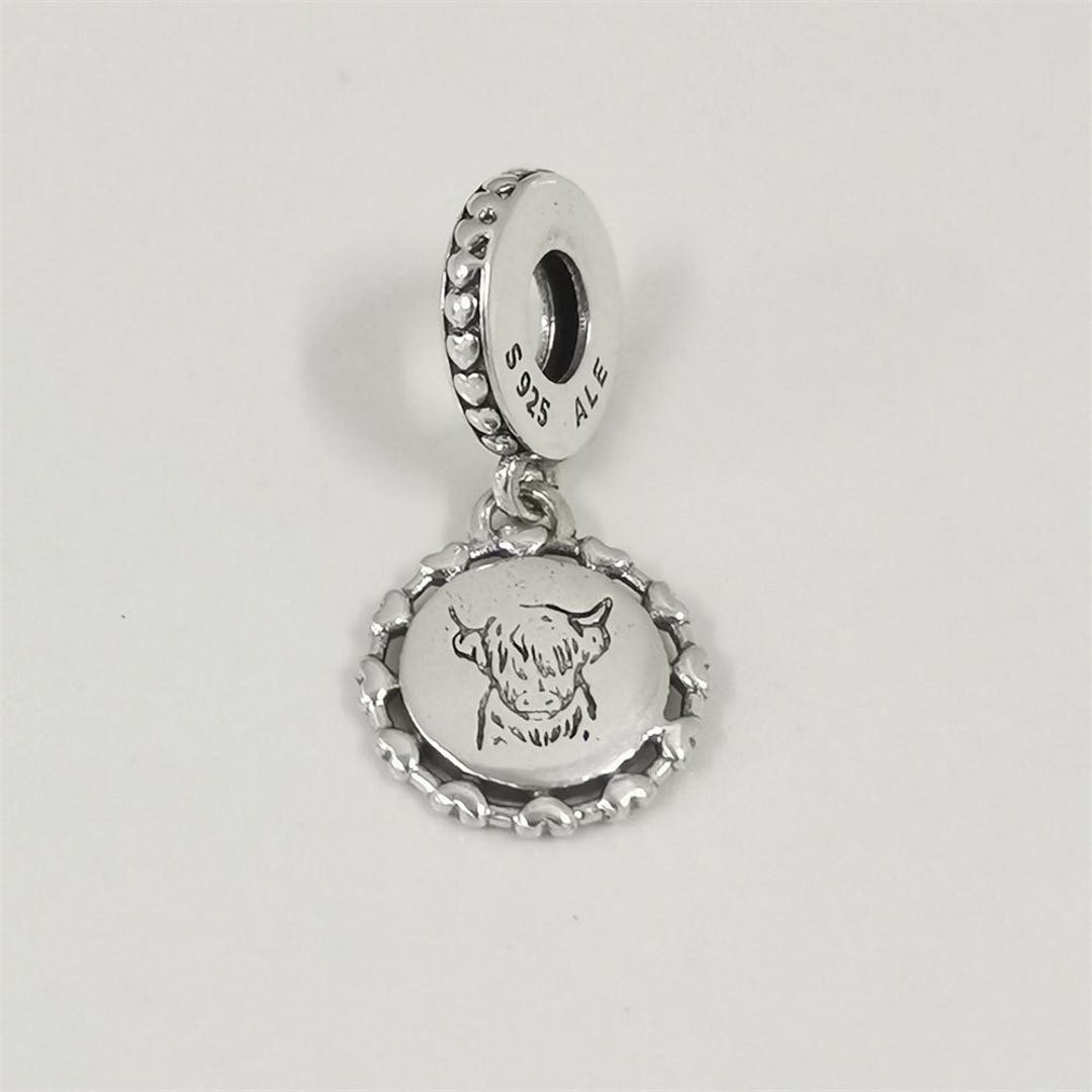 Pandora Scottish Cow Dangle Charm - Etsy