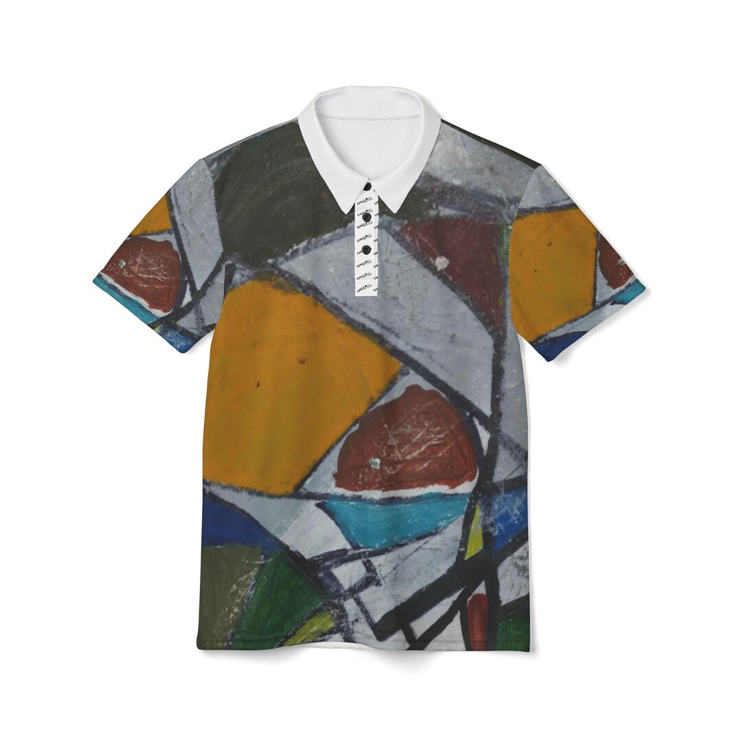 Graffiti Golf Polo-golf Polo Shirt With Design, Unisex, Golf Shirt ...