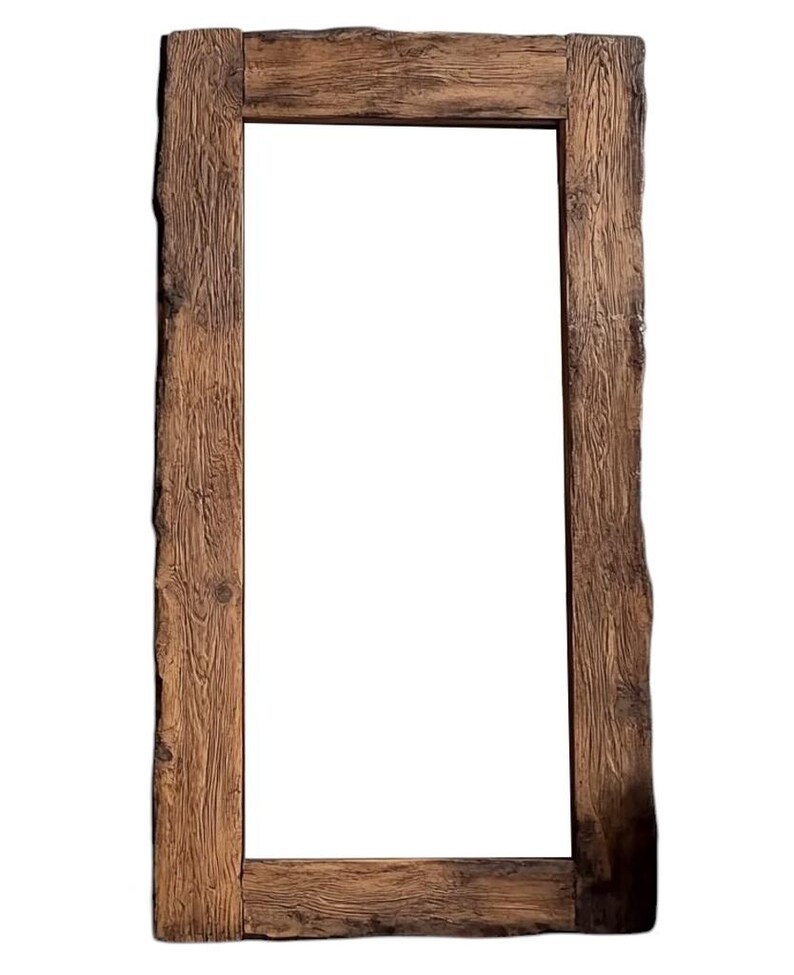 Rustic Farmhouse Floor Mirror, Reclaimed Full Body Wood Mirror, Large ...