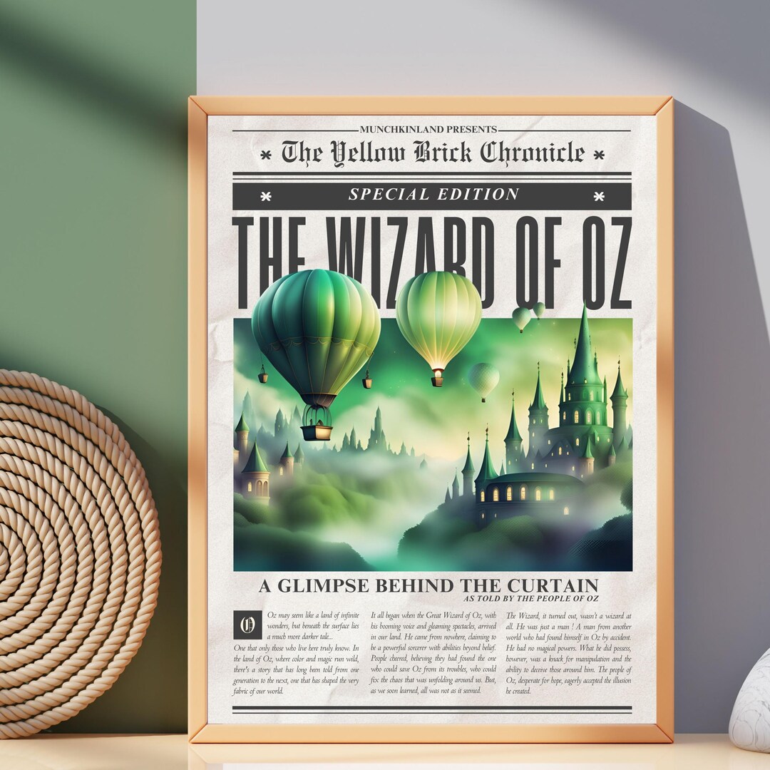 Wicked Inspired Posters to Print, Wicked Wizard of Oz, Musical, No One ...