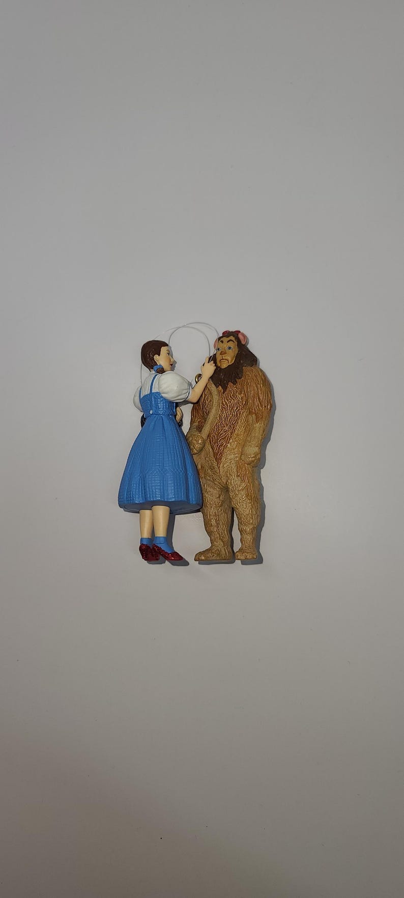 Vintage Dorothy and Cowardly Lion Wizard of Oz Christmas Décor Hallmark ...