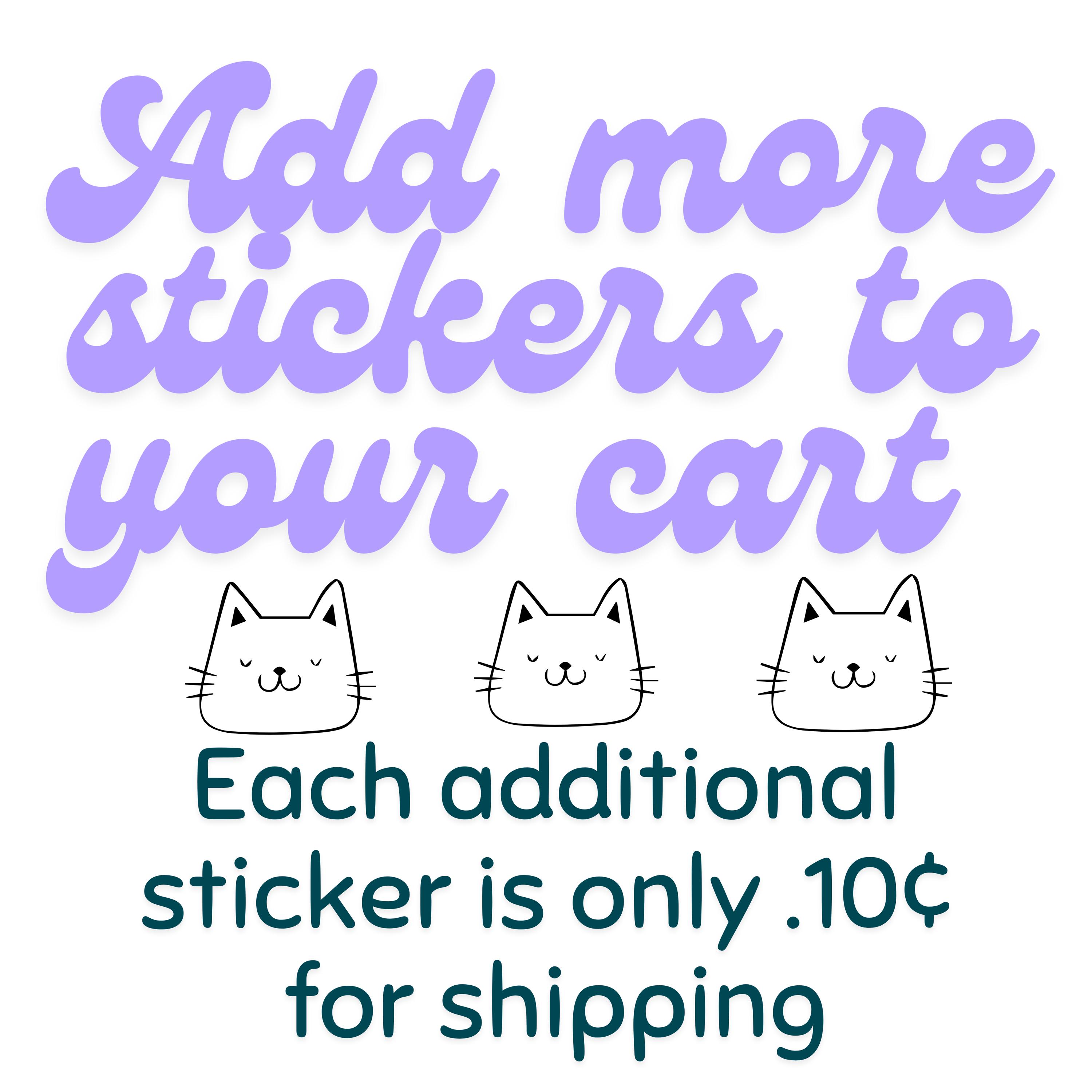 No Kings Just Cats Sticker, Political Cat Sticker, Anti-trump Vinyl ...