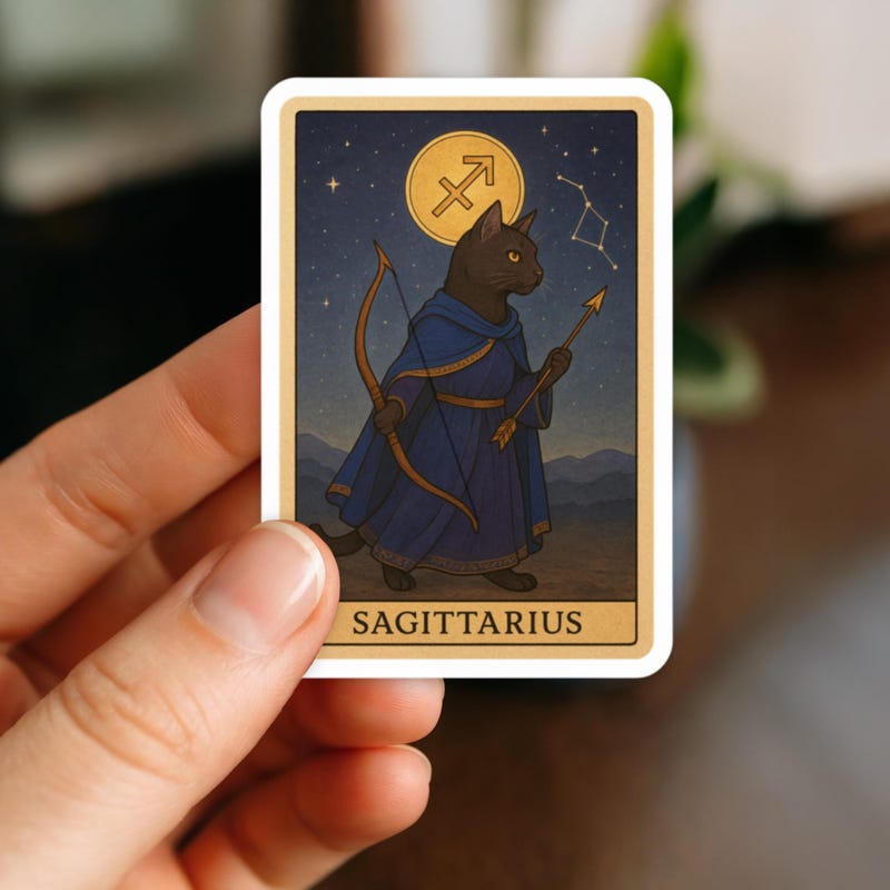 Funny Sagittarius Sticker - Etsy
