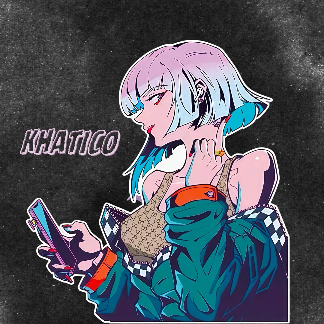 Cyberpunk: Edgerunners Stickers, Reflective Car Stickers, Anime ...
