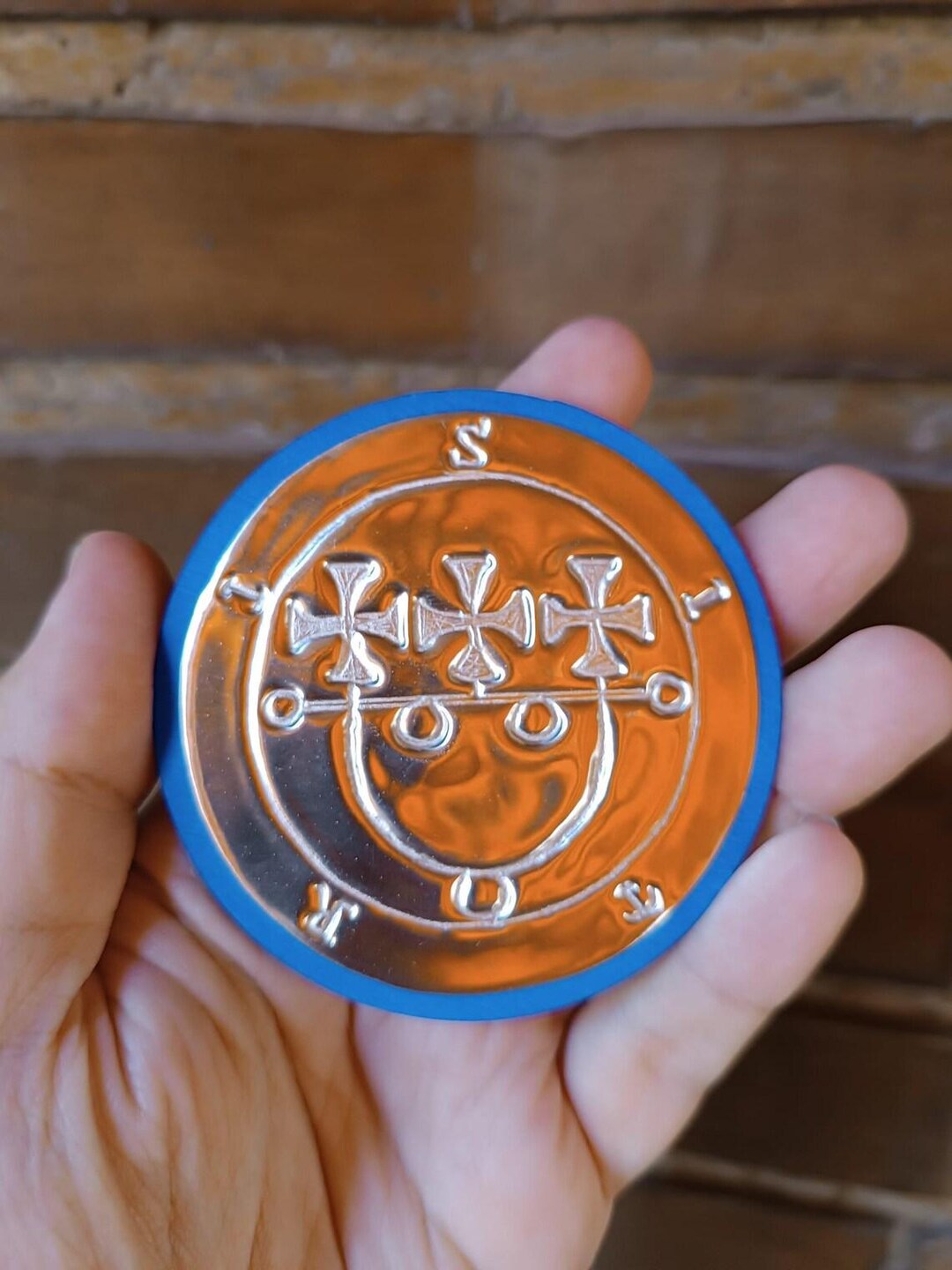 SITRI Sigil Goetia, Engraving in Metal TIN, Talisman 7.5 Cm - Etsy