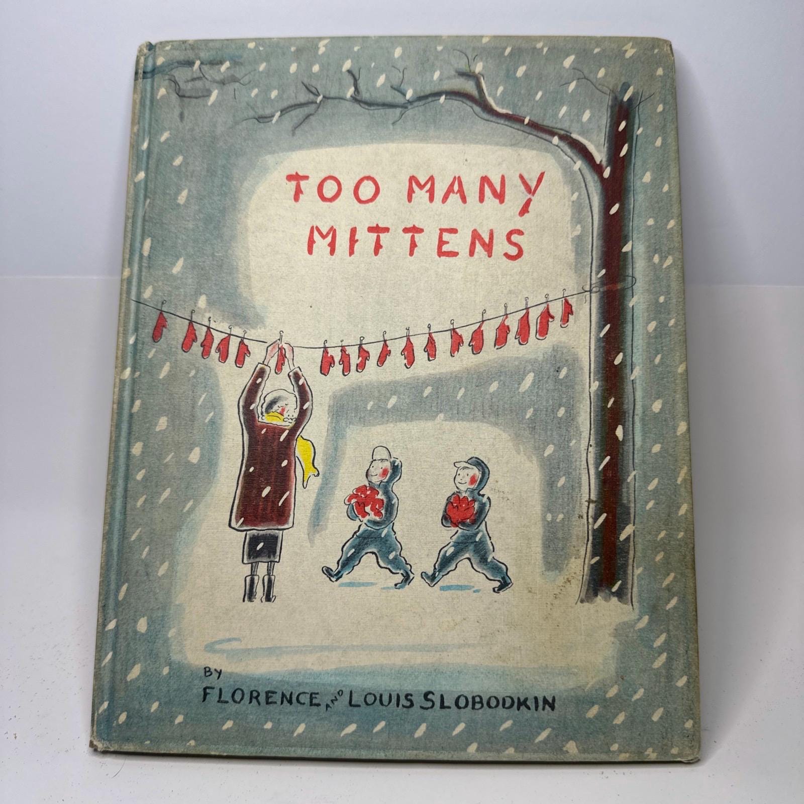Too Many Mittens by Florence and Louis Slobodkin Hardcover 1958 - Etsy