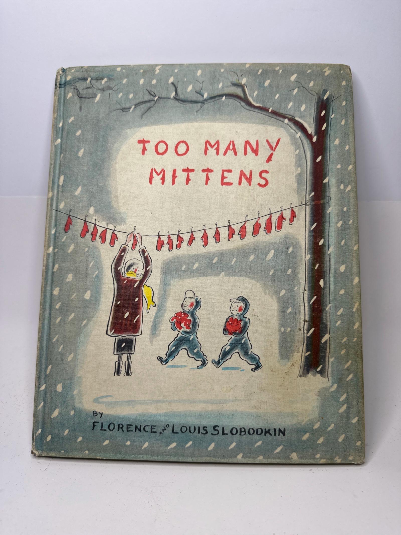 Too Many Mittens by Florence and Louis Slobodkin Hardcover 1958 - Etsy